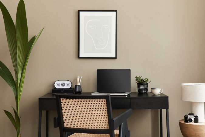 6 Calming Paint Colors for Your Home Office